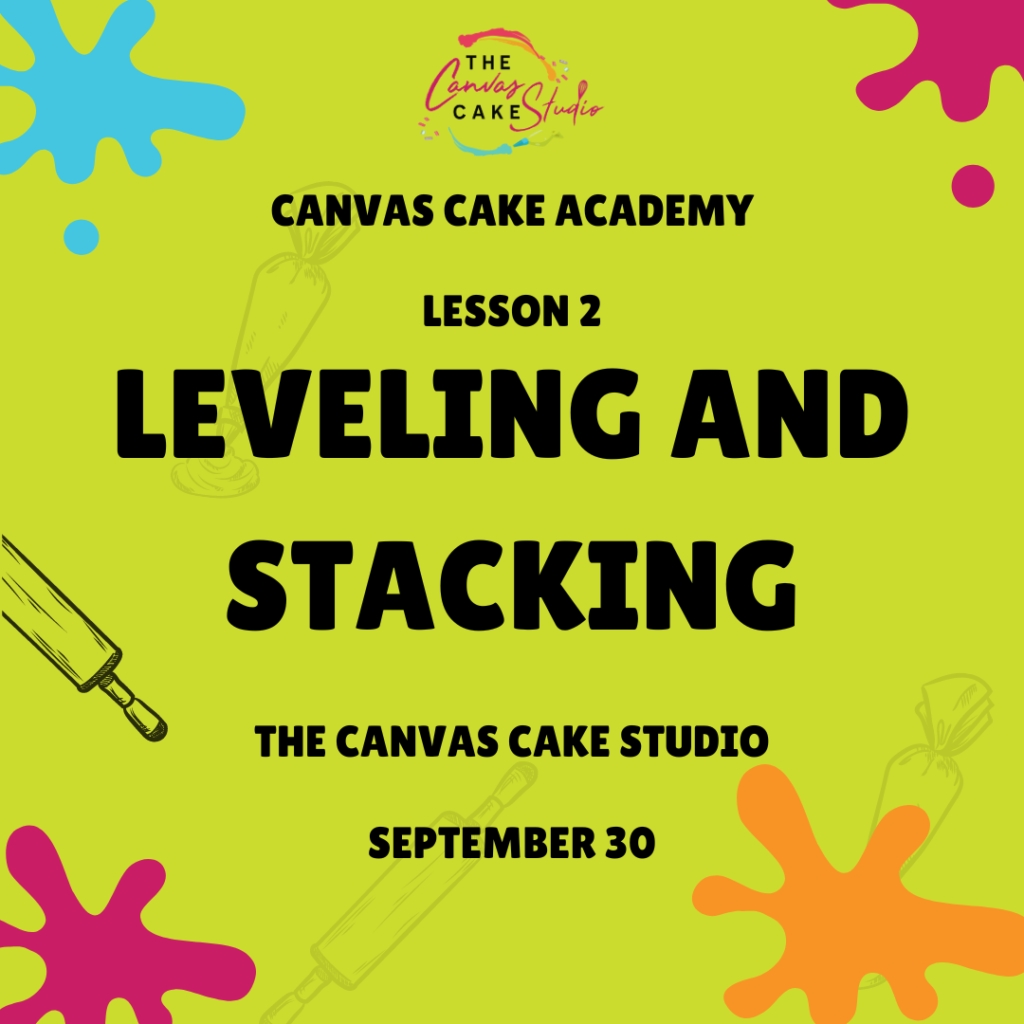 Cake Decorating Classes - The Canvas Cake Studio